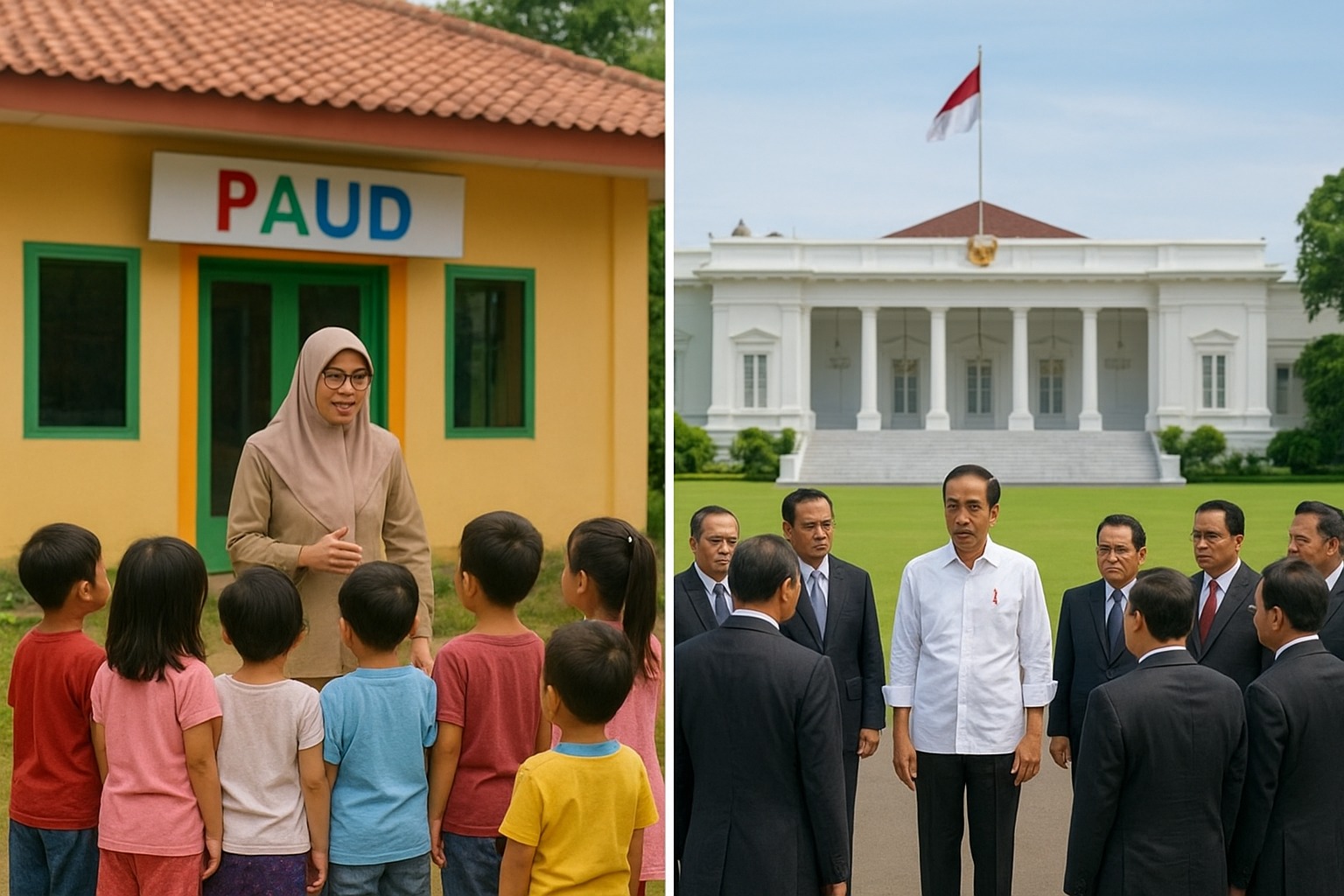 Standar Ganda Pendidikan: Guru PAUD S1, Presiden dan DPR Cukup SMA ...
