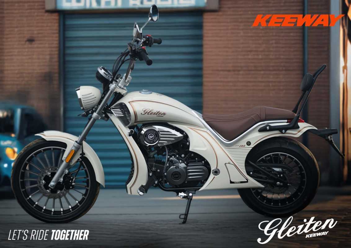Keeway Gleiten 125, Skutik Nyentrik Bergaya Moge yang Siap Bikin Kepala ...