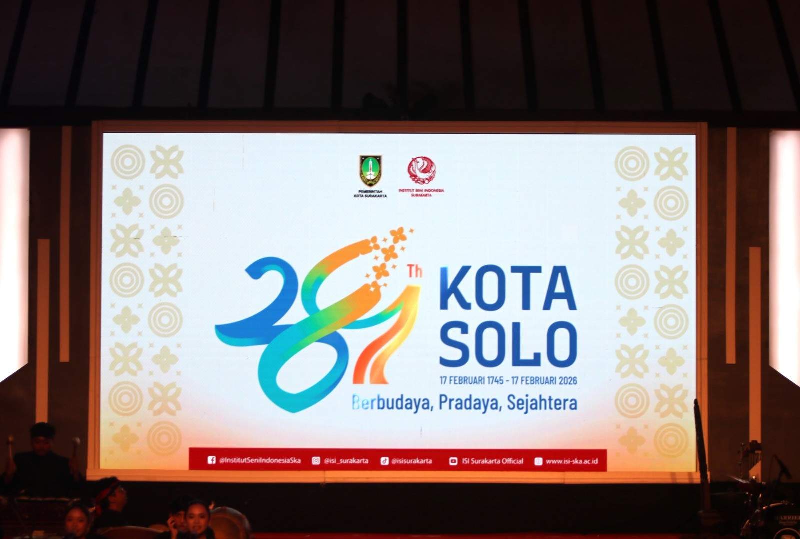 Pemkot Solo Luncurkan Logo HUT ke-281, Perpaduan Modernitas dan Budaya ...